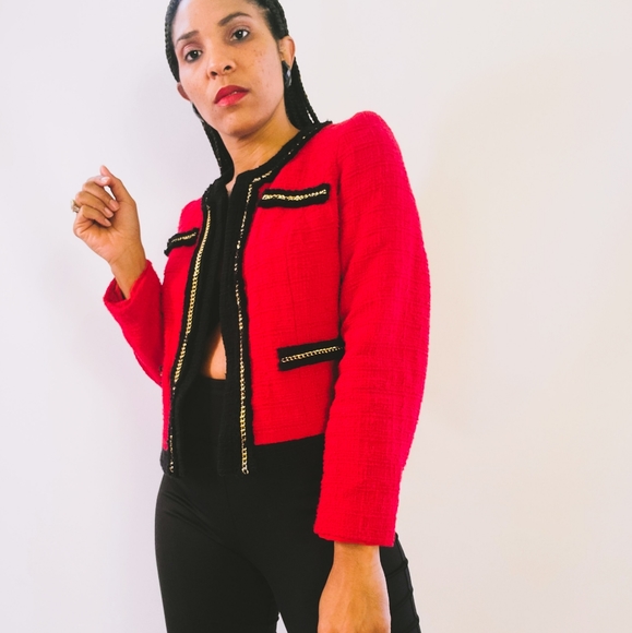 Chico's | Jackets & Coats | Chain Link Jacket | Poshmark